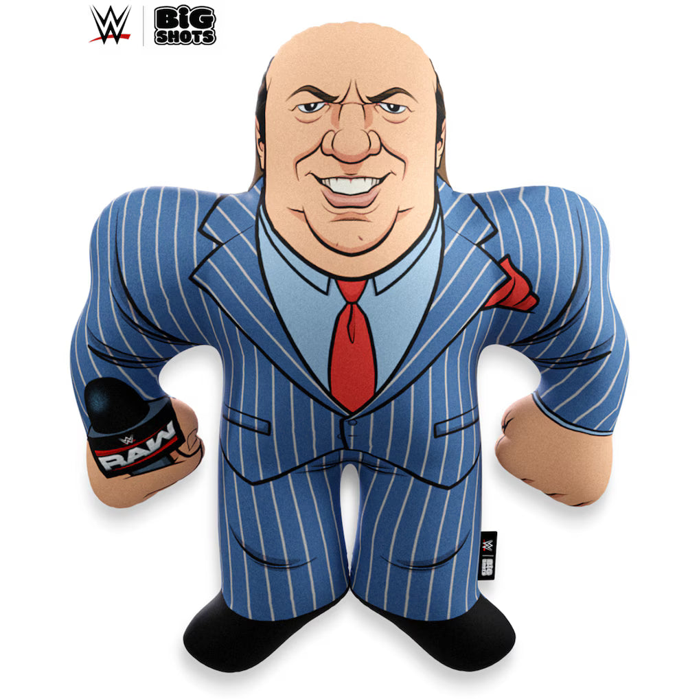 Paul Heyman Big Shots Pillow – Heyman Hustle | Shop